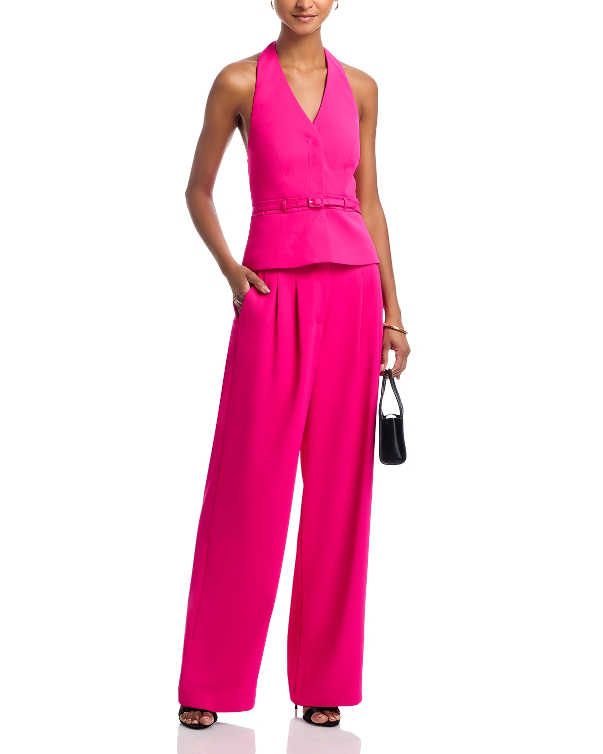 FRENCH CONNECTION French Connection Belted Halter Top